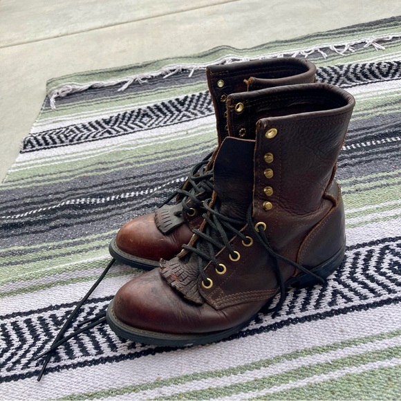 PD Tuff | Shoes | Vintage Pd Tuff Leather Porter Boots | Poshmark